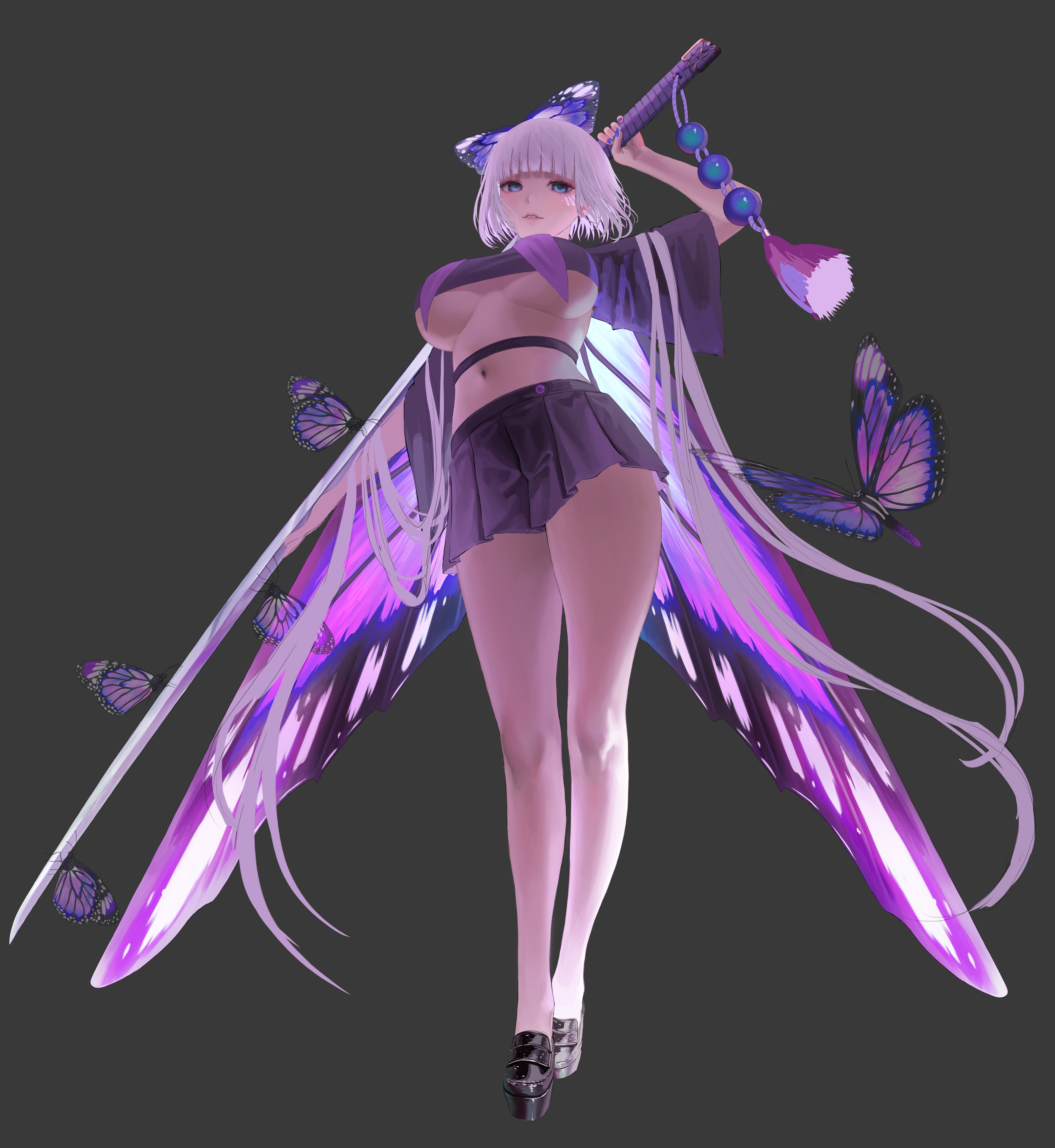 Myabit Sword Underboob Wings 1105249 Yande re